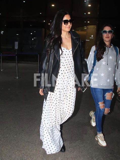 Katrina Kaif Returns To Mumbai From Delhi With Her Sister Pics