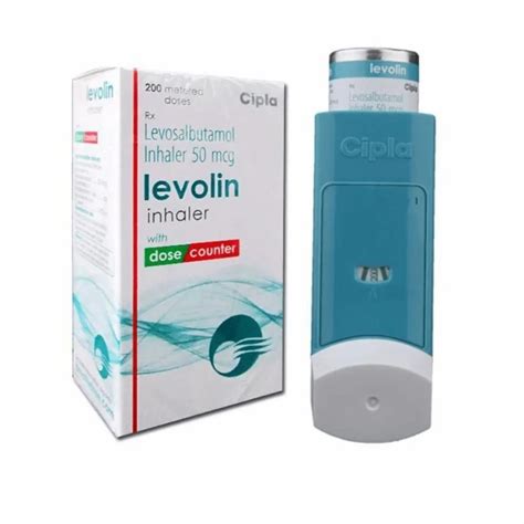 Levolin 50mcg Inhaler Strength 125 Mg At ₹ 233piece In Nagpur Id