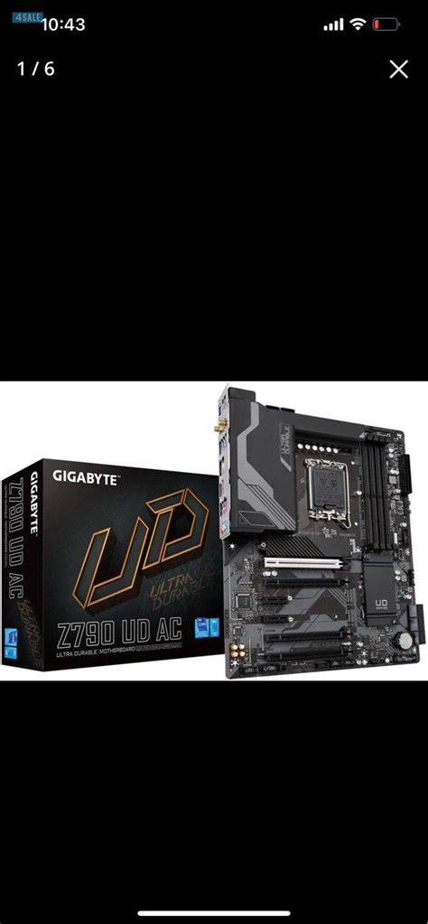 Intel Motherboard Gigabyte Z UD AC DDR No