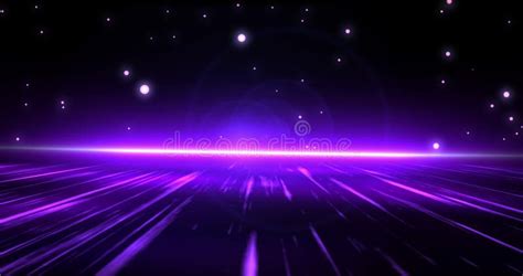 Futuristic Particle Falling Space Speed Ramp Starting Engine Animation Stock Footage Video Of