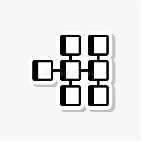 database architecture icon stock vector illustration of vector 78874965