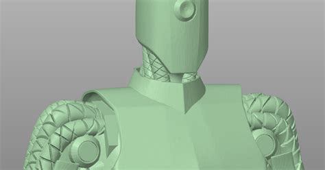 75cm Cyclops Robot By M J Caboose Download Free Stl Model