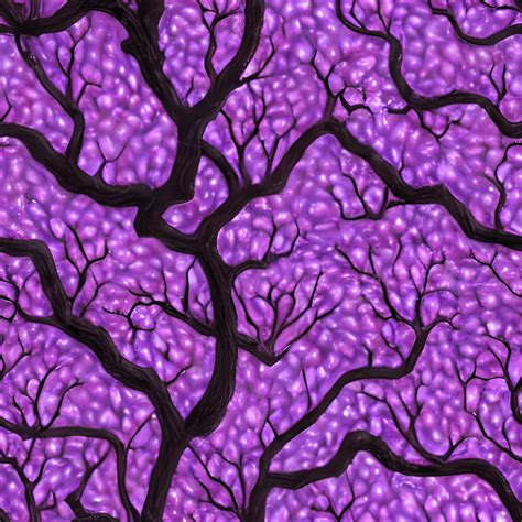 Amber Tree Pattern Digital Graphic · Creative Fabrica