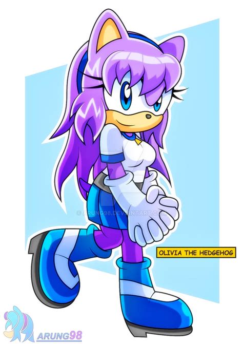 Olivia The Hedgehog Prototype Livia By Arung98 On Deviantart