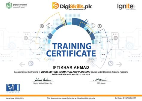 Iftikhar Ahmad On Linkedin Al Hamdulillah Completed Video Editing Animation And Vlogging Course