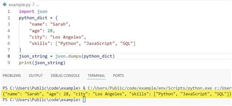 how to convert string to json in python