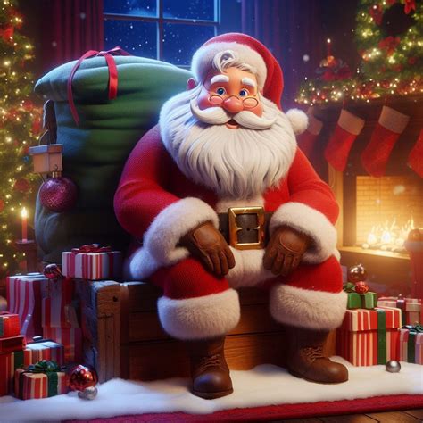Santa Claus Christmas Presents Free Photo On Pixabay Pixabay