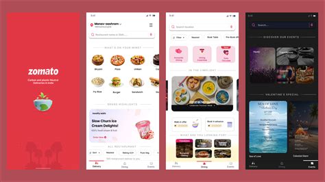 Zomato Food App Clone Figma