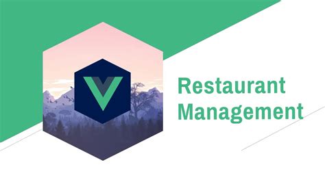 Restaurant Order Management Web App With Vuejs