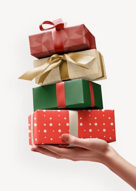 Premium Psd Stacked T Boxes Mockup Psd