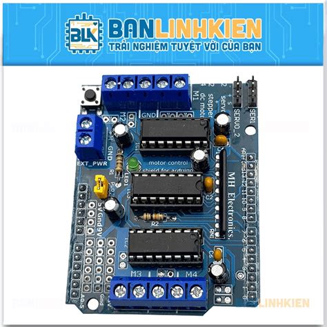 Mạch Điều Khiển Động Cơ L293d Arduino Motor Shield L293d Shopee Việt Nam