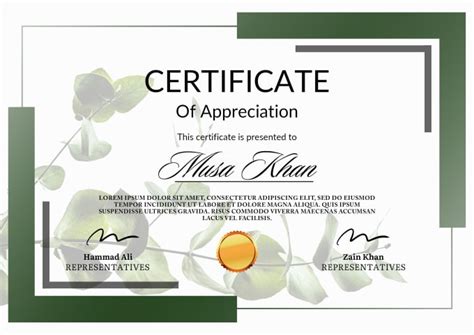 Design Creative And Unique Certificate Design By Hamzaashfaq2020 Fiverr