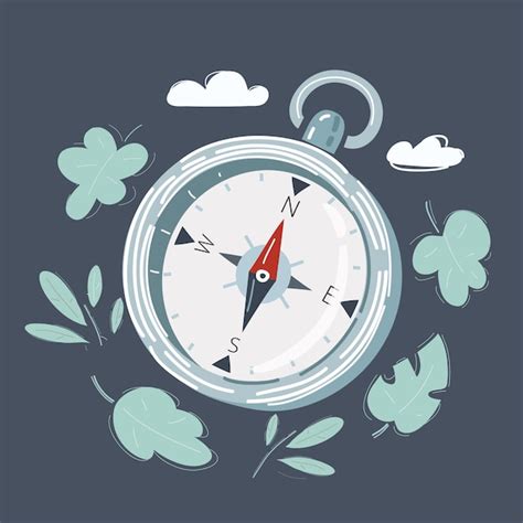 Playful Compass Illustration Images Free Download On Freepik