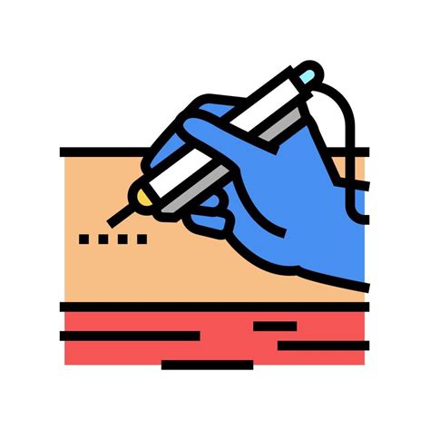 Laser Surgery Device Color Icon Vector Illustration 10352334 Vector Art