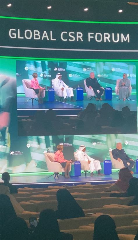 Globalcsrforumsuccess Seham Alarnab