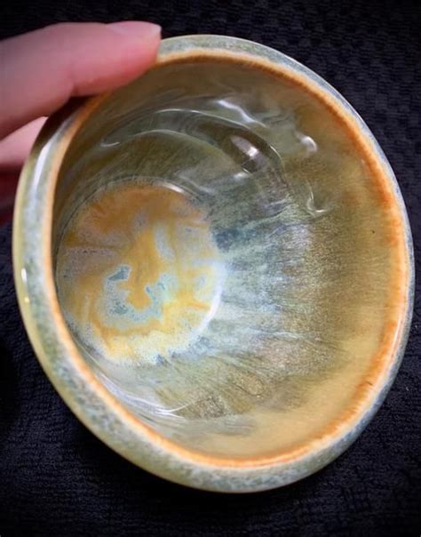 Pc 46 Lustrous Jade Over Pc 32 Albany Slip Brown Glazes For Pottery