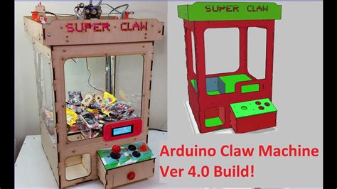 Open Source Arduino Claw Machine V4 Assembly And Showcase Youtube