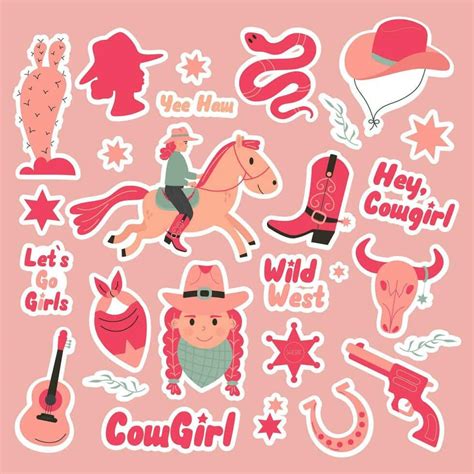 100 Pink Cowgirl Aesthetic Wallpapers