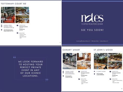 Notes Coffee Roasters And Bar Gherkin London Greater London Ec3a 8bf
