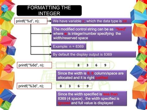 Formatting The Output Ppt