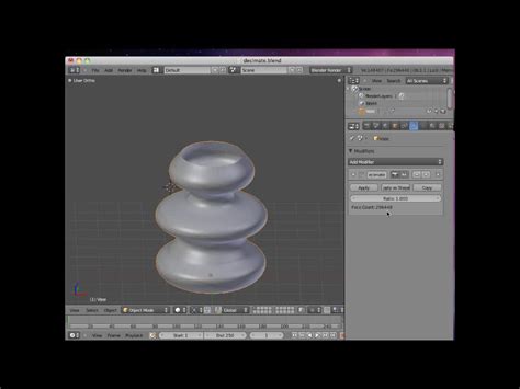 8 Decimate Modifier By Neal Hirsig Video Blenderheads Moddb