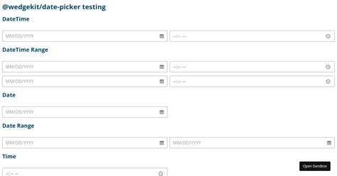 Wedgekitdate Picker Calendar Test Codesandbox