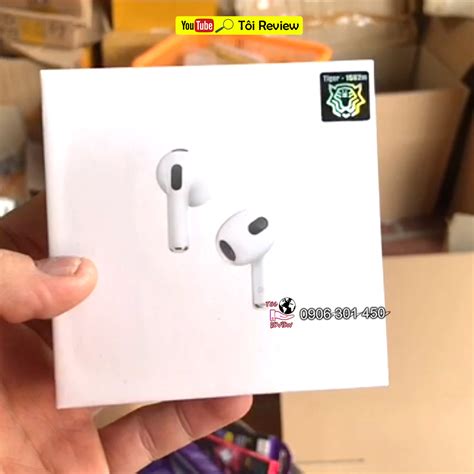 Đánh Giá Và Phân Tích Tai Nghe Hổ Vằn Airpods 3 1562m Viết Bởi Trungbill