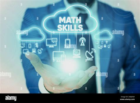 Handwriting Text Math Skills Conceptual Photo Starting To Learn How To Count Numbers Add Divide