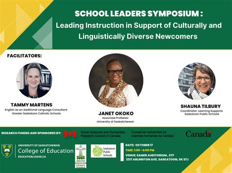 School Leaders Symposium College Of Education University Of