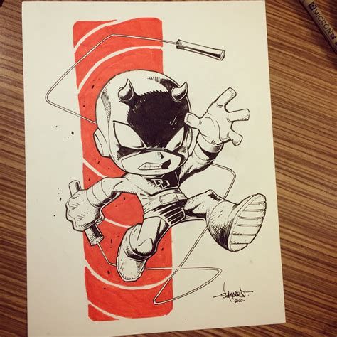 Chibi Daredevil Availble Now In Our Etsy Store Wakandaforever