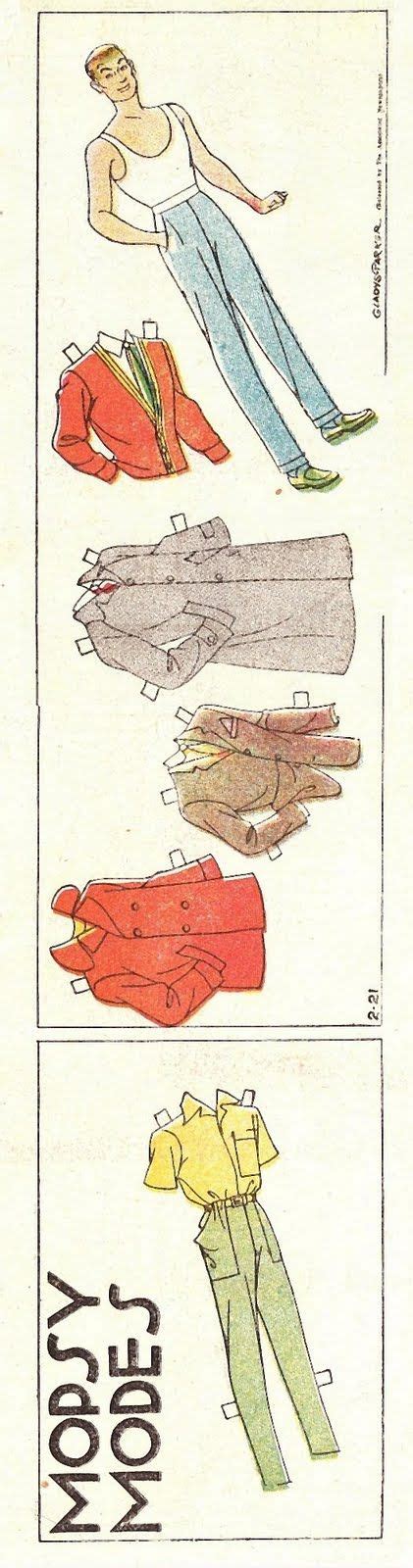Mopsy Modes By Gladys Parker Paper Dolls Paperdolls Dolls