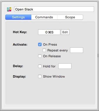 How To Open An Application On Os X With A Hot Key Combination