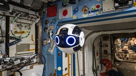 Floating Blue Eyed Robot Keeps Watch On The Iss Space Photo Of The Day