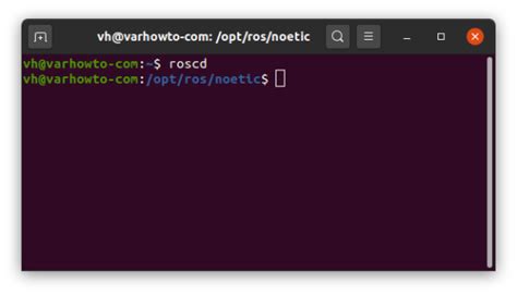 How To Install Ros Noetic On Ubuntu 2004 Varhowto