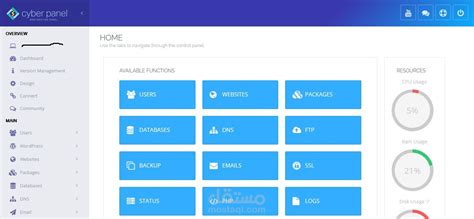 انشاء سيرفر Vps Cloud وتركيب لوحة Cyberpanel مستقل