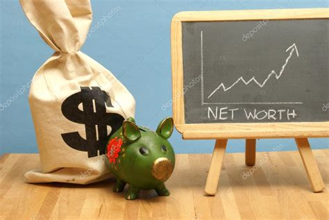 Net Worth Increase Stock Photo AlphaBaby