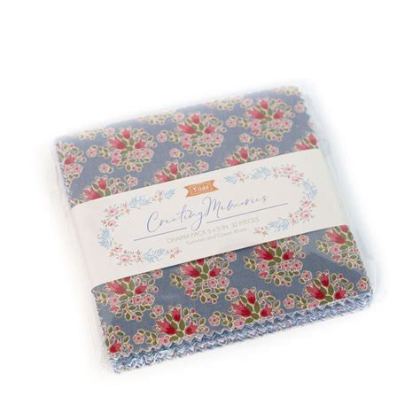 Creating Memories 5 Squares Summer By Tilda Shabby Fabrics