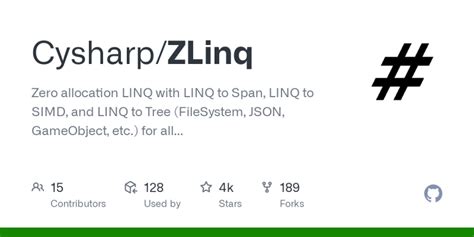 😎 Zero Allocation Linq With Linq To Span Linq To Simd And Linq To
