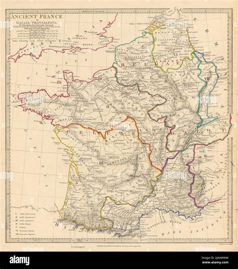 Ancient Roman France Gaul Gallia Transalpina Roman Names Roads Sduk