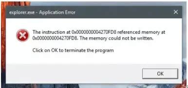 Ways To Fix Explorer Exe Application Error Techyv
