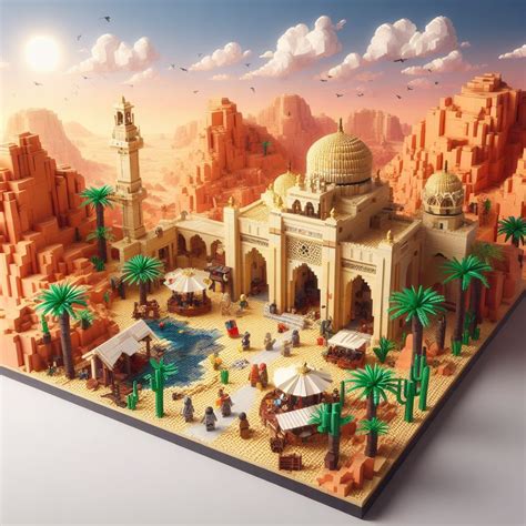 Desert Dreams In Bricks 37 Ai Ideas For Lego Mocs Desert Oasis How