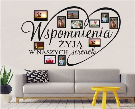 Wspomnienia Żyją W Naszych Sercach Nalejka Ścienna AKATJA Sklep