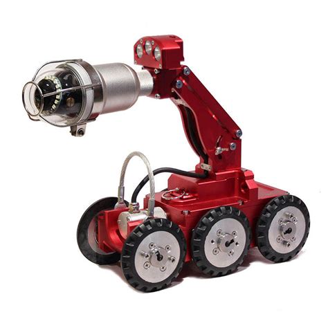 Mpe Lunar Gt Pipe Crawler Sewer Inspection Robot Camera For 150mm To 2