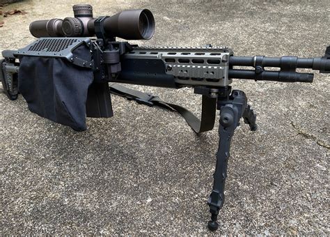 M14 M1a Ebr Chassis Low Profile Tactical Brass Recovery