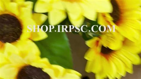 خرید بوته گل مصنوعی آفتابگردان مدل 7 گل پخش از فروشگاه ملی نماشا