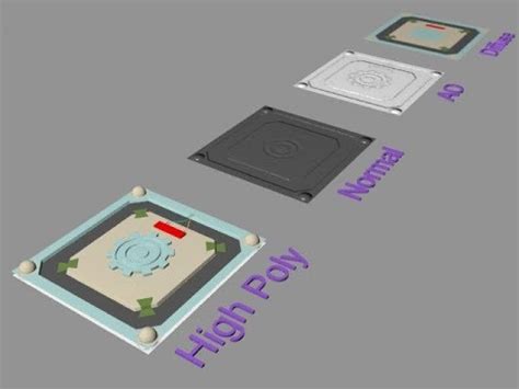 Ds Max Baking Normal Map Baking In Ds Max Ao Baking In Ds Max Diffuse Map Pt YouTube