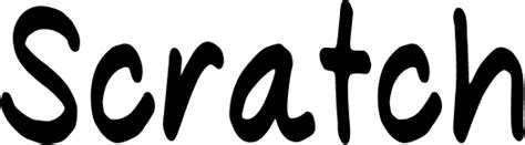 Scratch Font