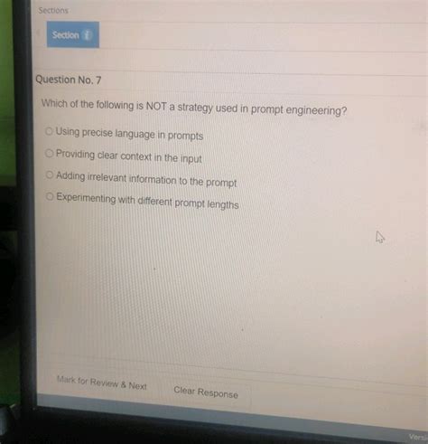 Sections Section 1 Question No 7 Which Of The StudyX