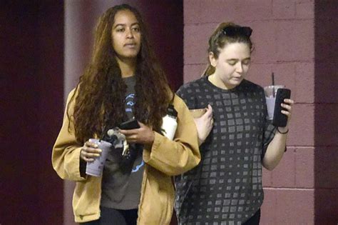Malia And Sasha Obama Party With Drake In Ab Baring Outfits