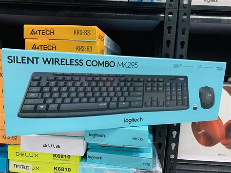 Logitech Mk295 Silent Wireless Keyboad And Mouse Combo Computers And Tech Parts And Accessories